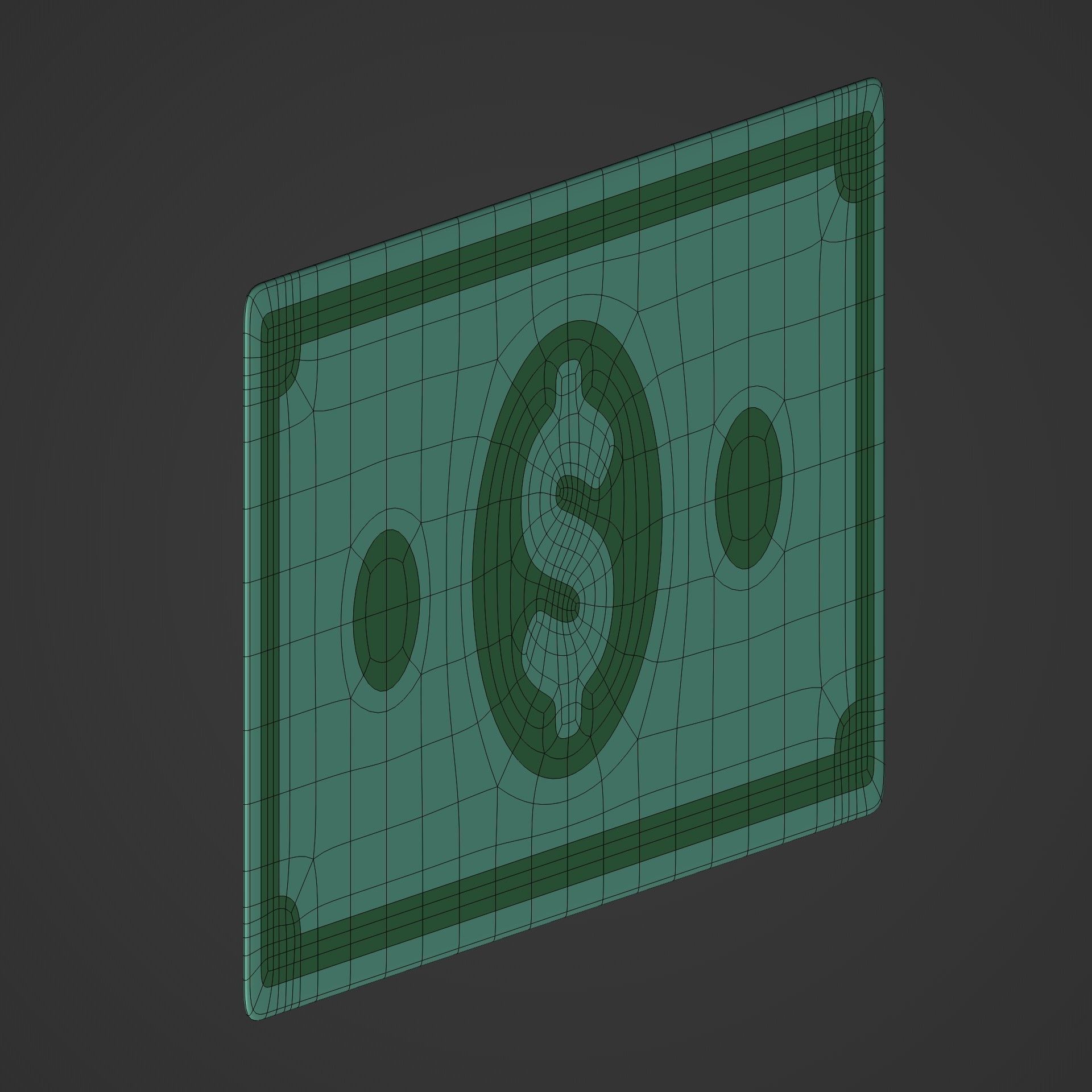 3D model Cartoon Dollar Bills VR / AR / low-poly | CGTrader