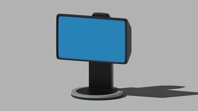 3D model Monitor screen VR / AR / low-poly | CGTrader