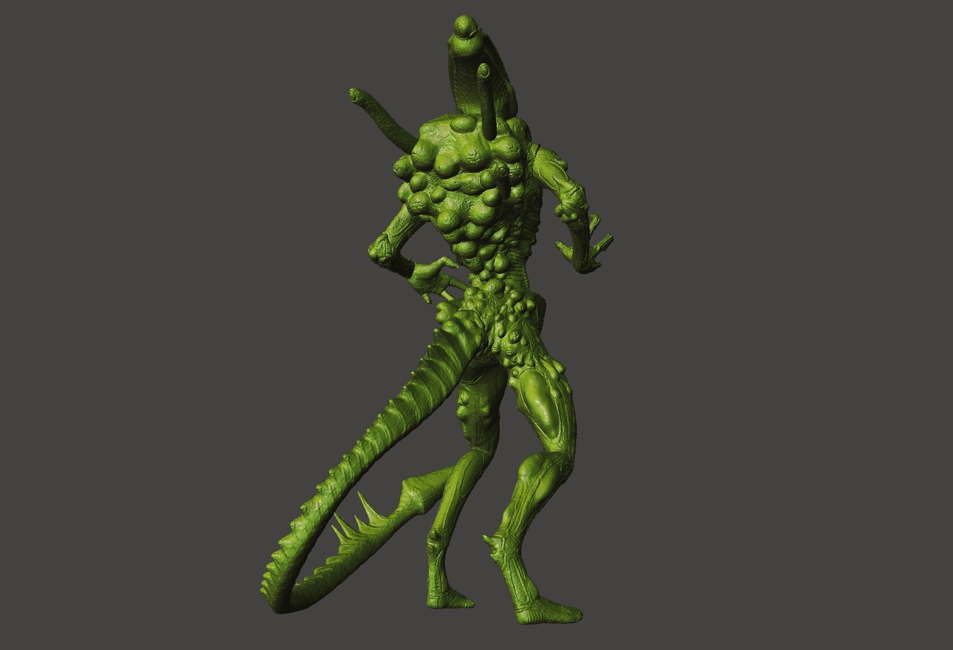 ALIEN BOILER XENOMORPH ALIENS COLONIAL MARINES hi-poly STL 3D model 3D ...