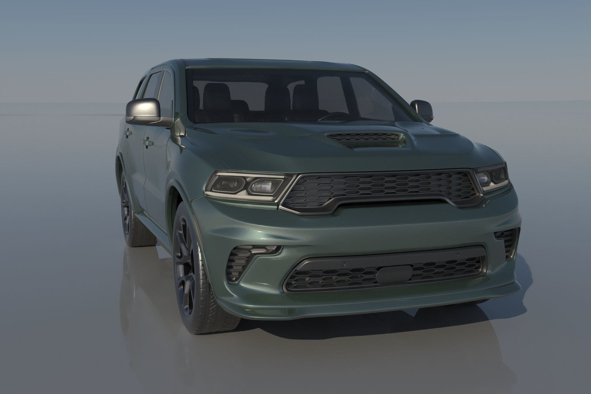 Dodge Durango SRT 3D model 3D printable | CGTrader