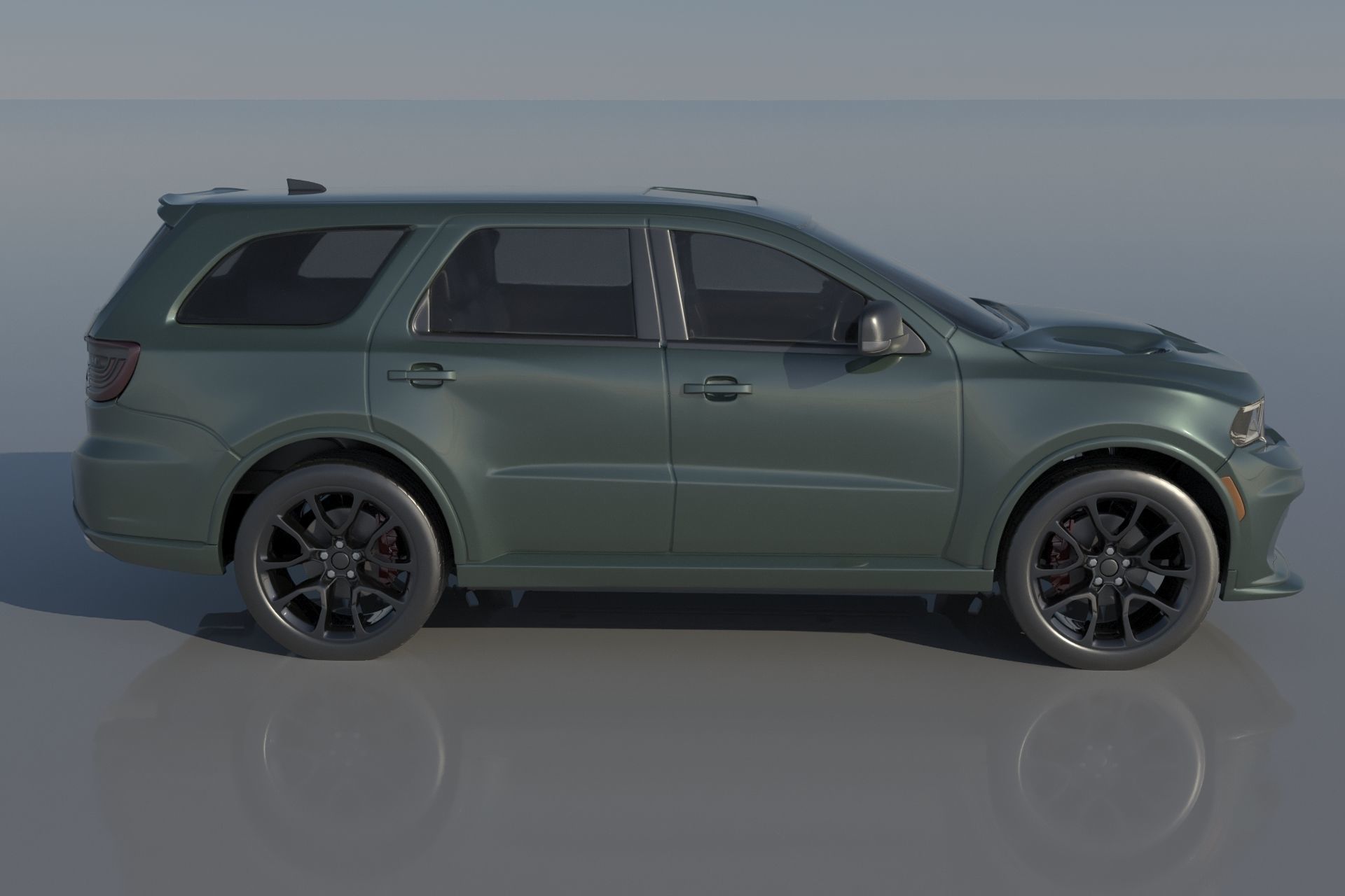 Dodge Durango SRT 3D model 3D printable | CGTrader