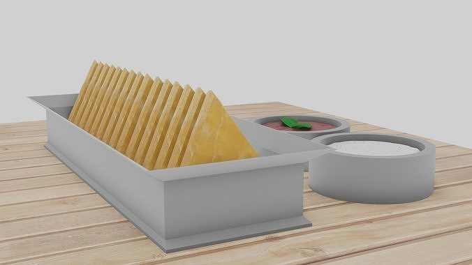 Samosa 3D model | CGTrader