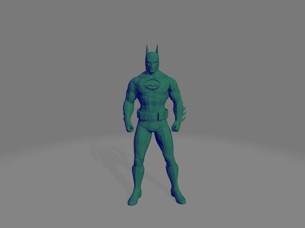 Batman 3D model 3D printable | CGTrader