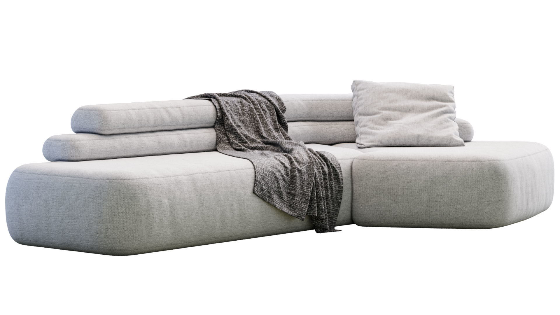 Sofa Rift By Moroso 3D model | CGTrader