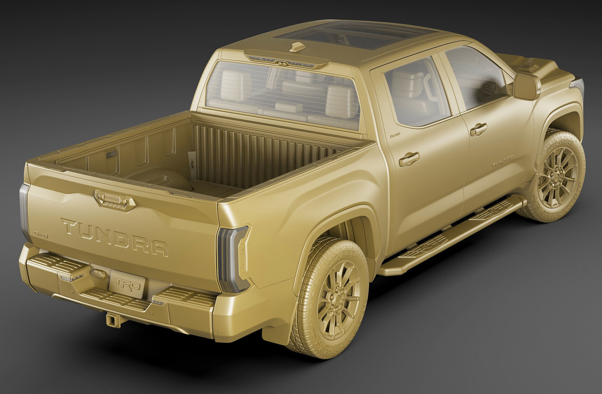 Toyota Tundra 2022 3D model | CGTrader