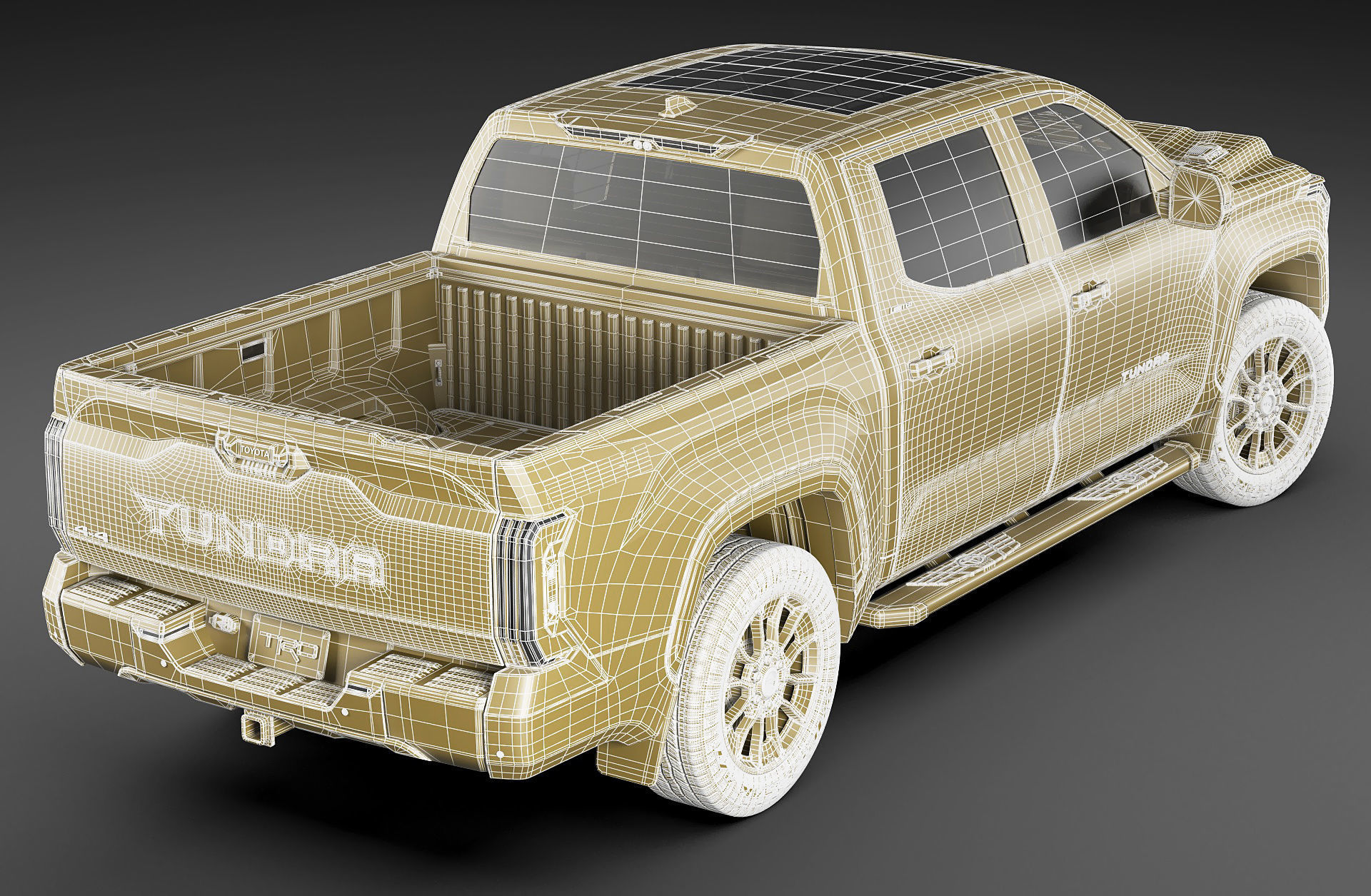 Toyota Tundra 2022 3D model | CGTrader