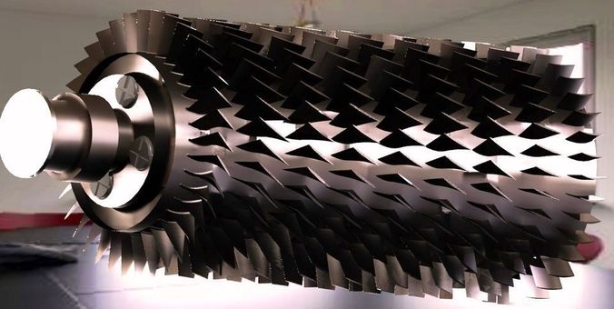 Axial Compressor free 3D model | CGTrader