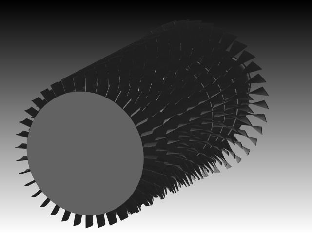 Axial Compressor free 3D model | CGTrader
