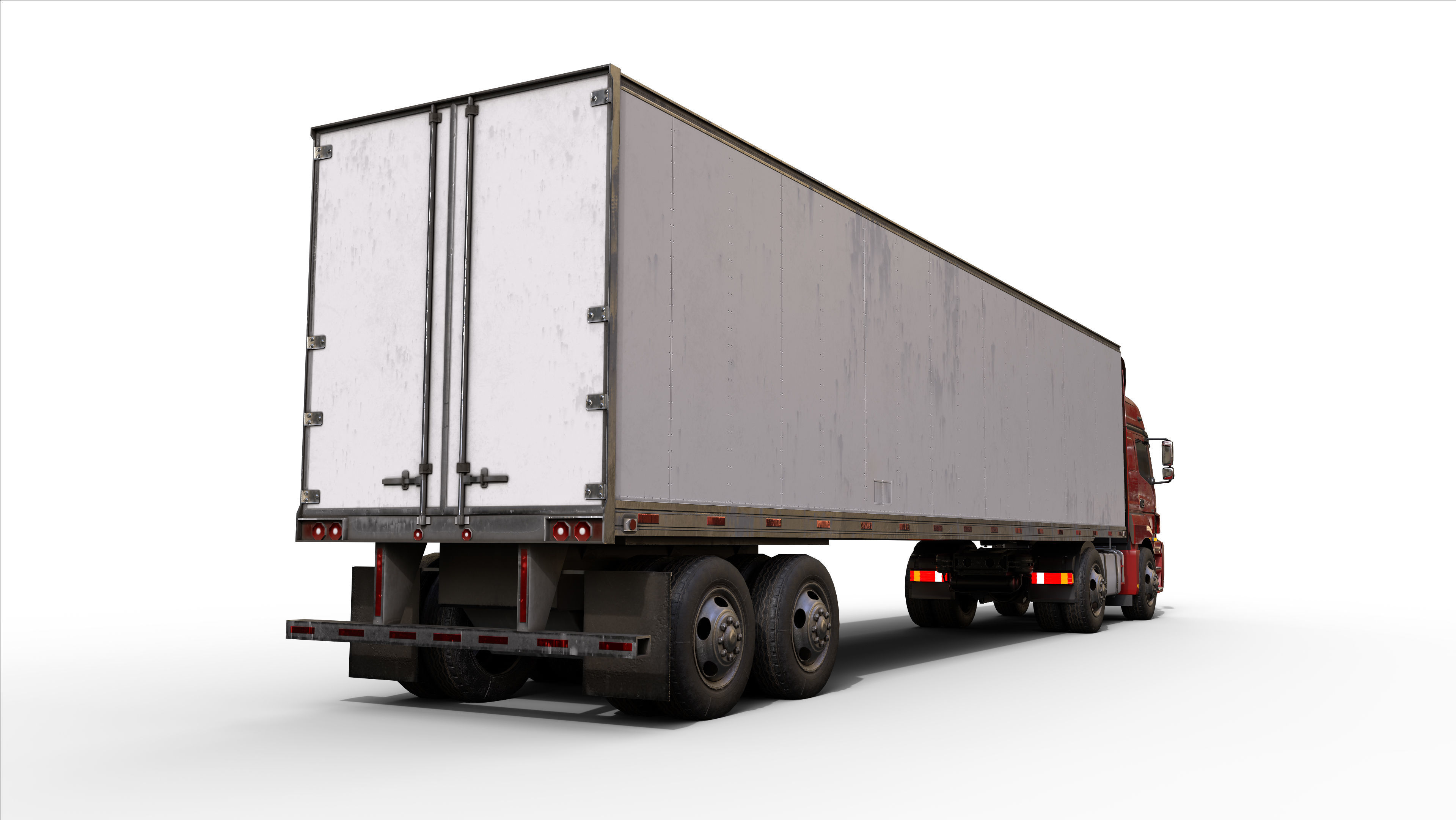 3D model Axor 1840 Semi Truck VR / AR / low-poly | CGTrader