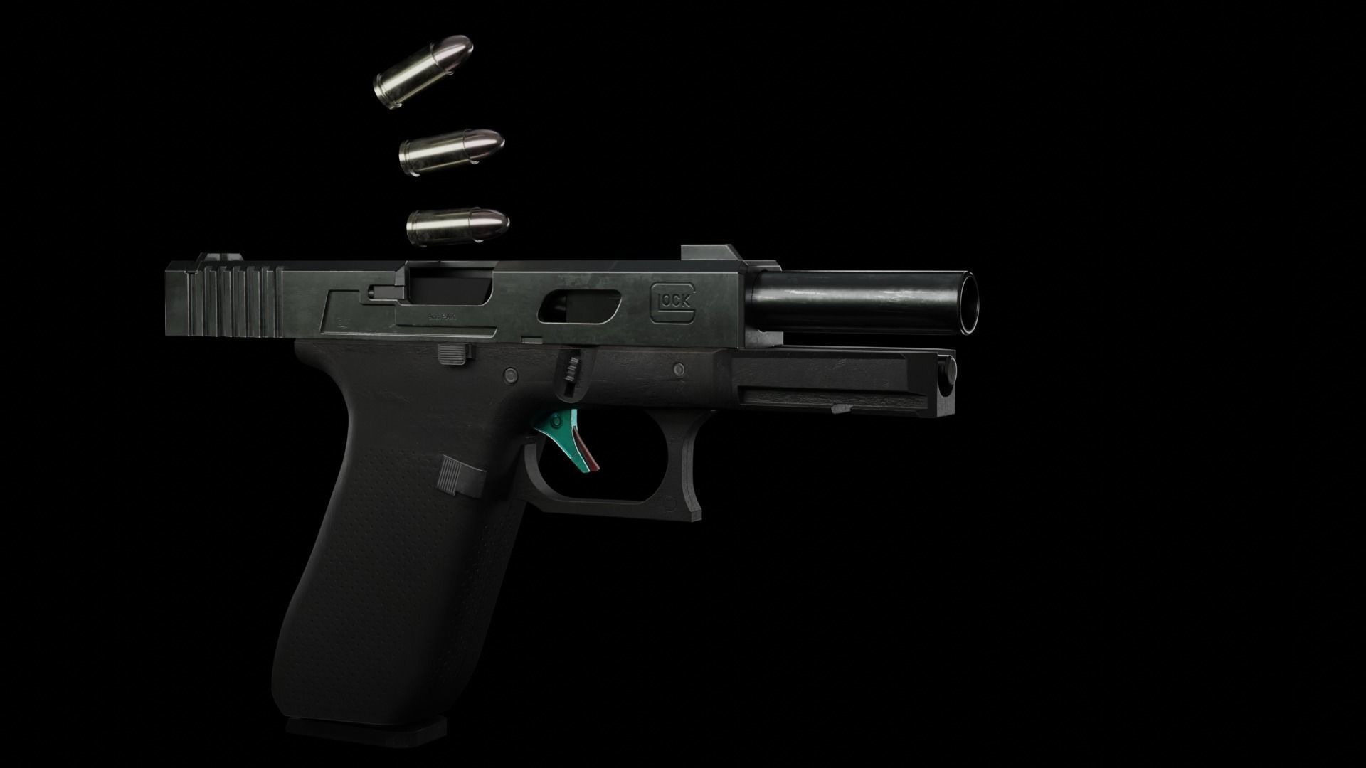 3D model Glock Gameasset VR / AR / low-poly | CGTrader