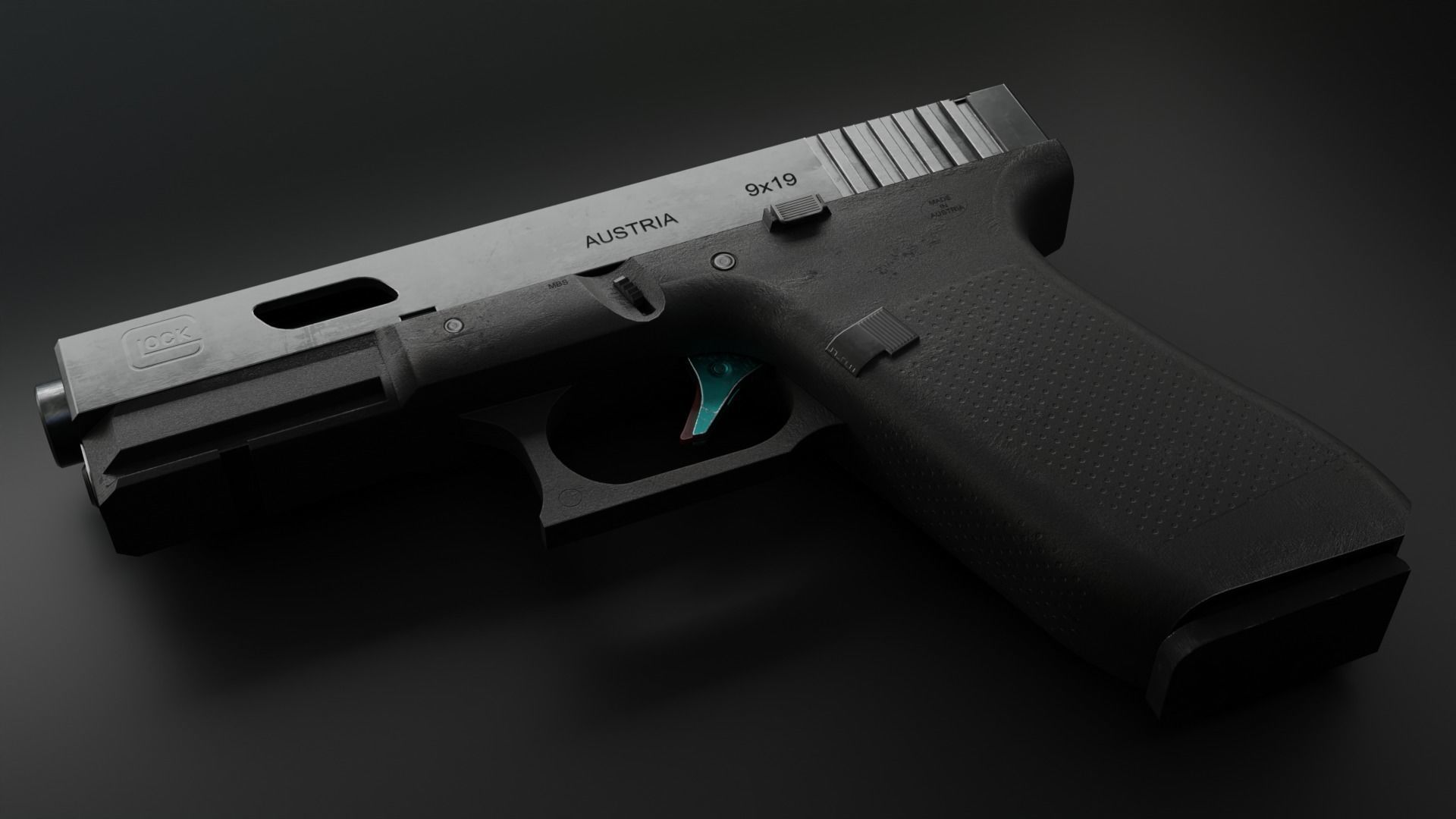 3D model Glock Gameasset VR / AR / low-poly | CGTrader
