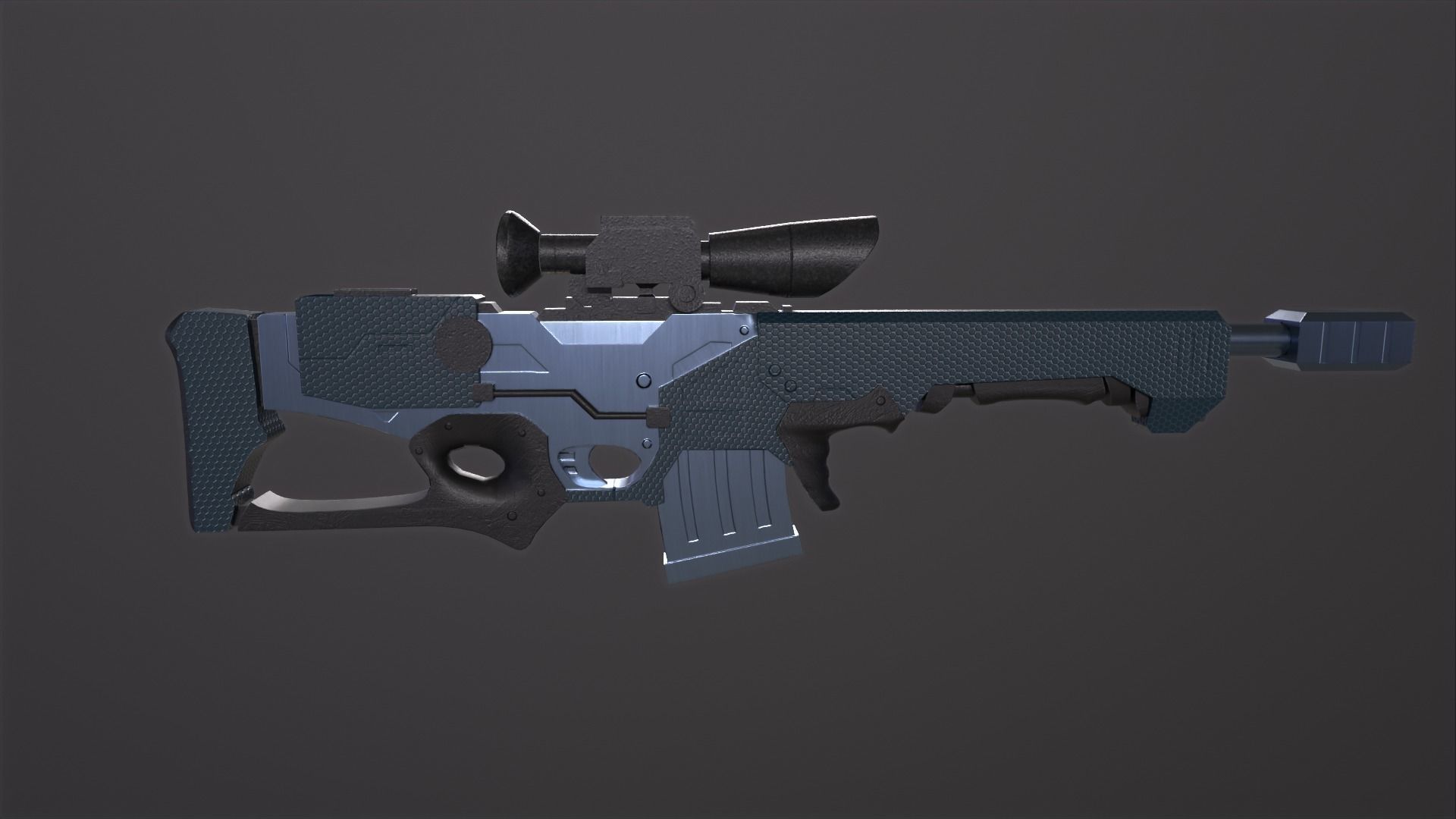 3D model Sniper Rifle VR / AR / low-poly | CGTrader
