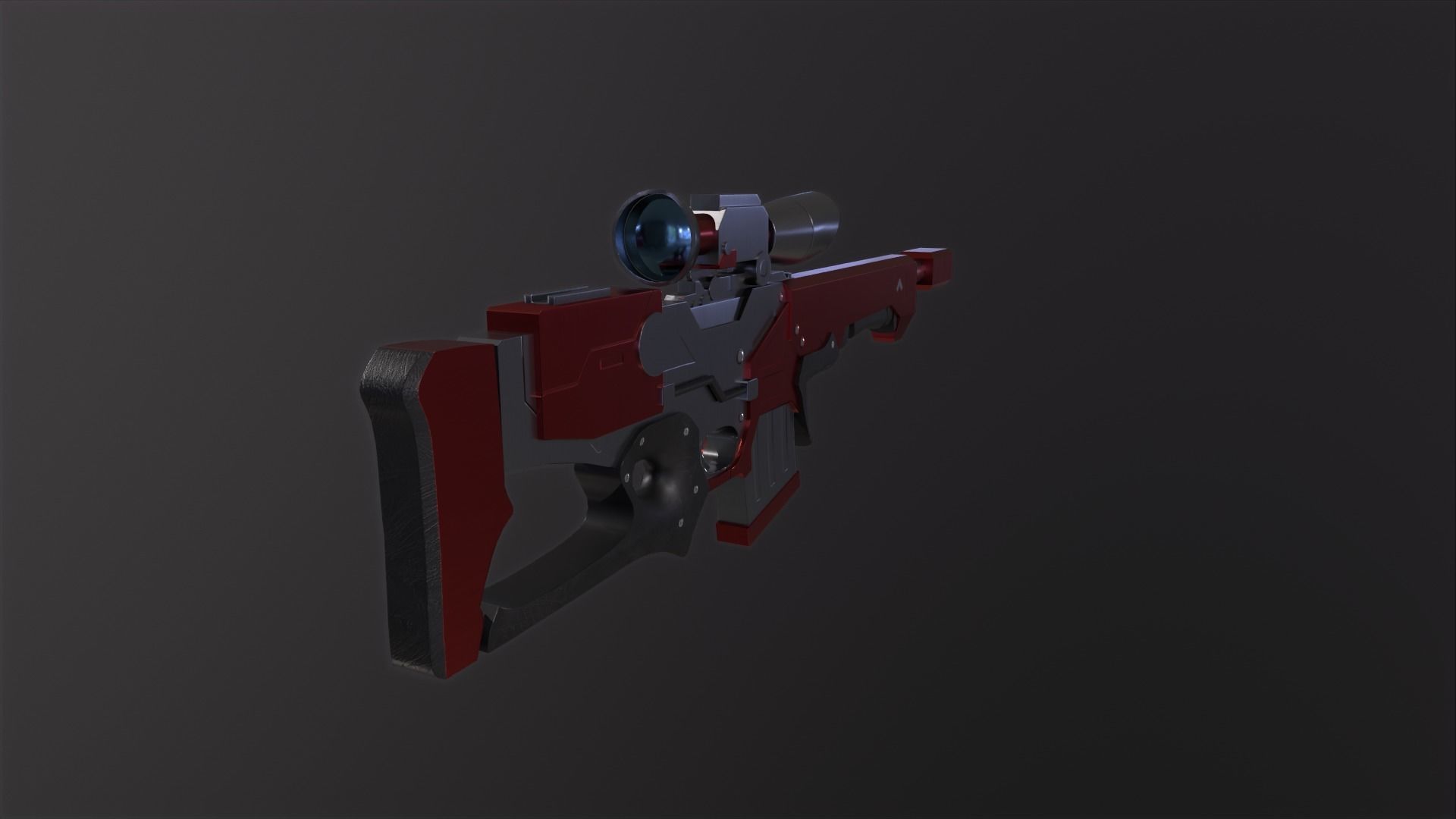 3D model Sniper Rifle VR / AR / low-poly | CGTrader