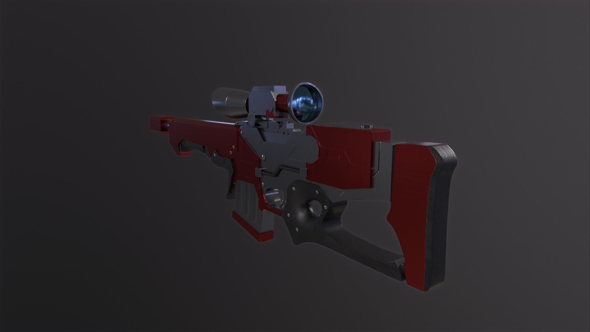 3D model Sniper Rifle VR / AR / low-poly | CGTrader
