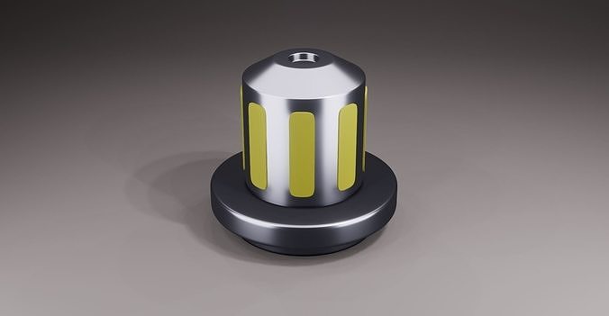 3D model Mechanical - Bush VR / AR / low-poly | CGTrader