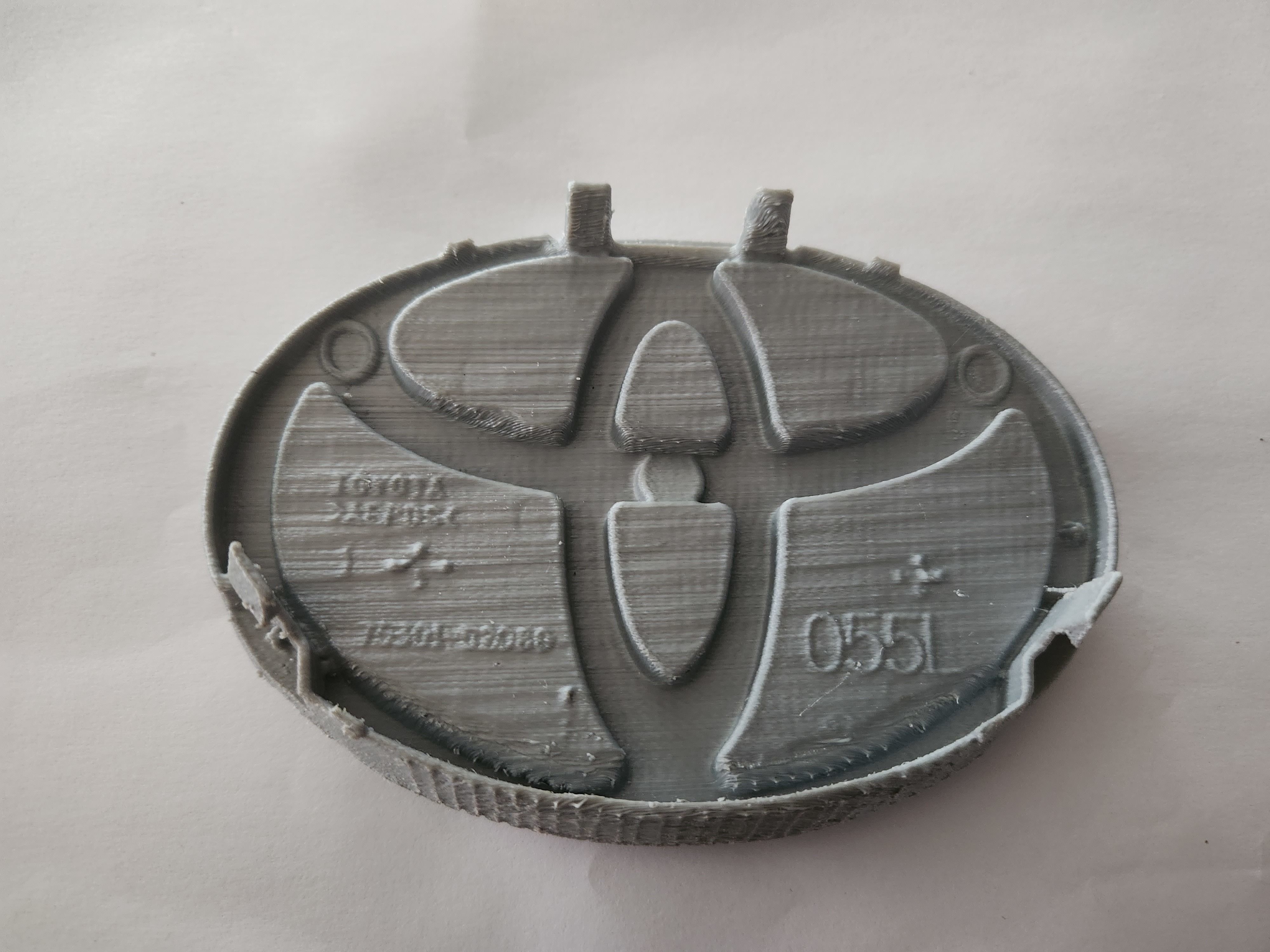 toyota yaris front bumper emblem 3D model 3D printable | CGTrader
