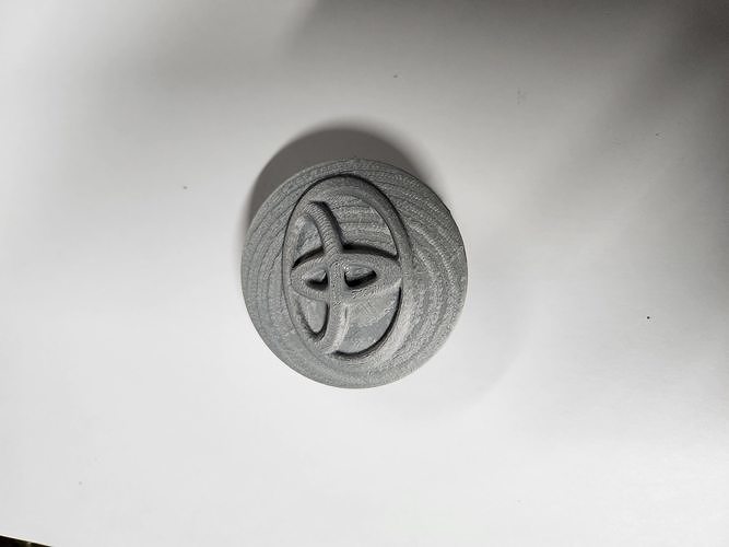 toyota corolla professional magrim centre cap 3D model 3D printable ...