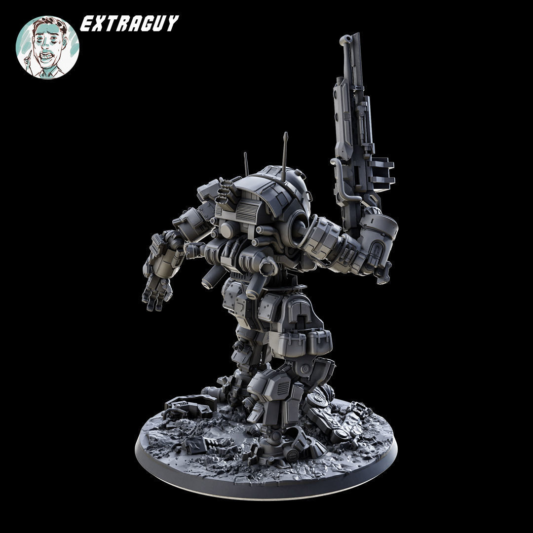 Titanfall Ogre 75mm 3D model 3D printable | CGTrader