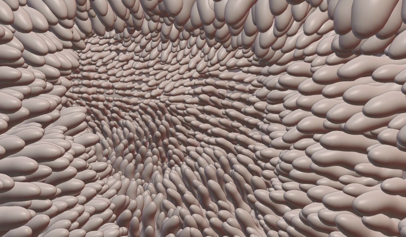 3D model villi 3D model Intestinal VR / AR / low-poly | CGTrader