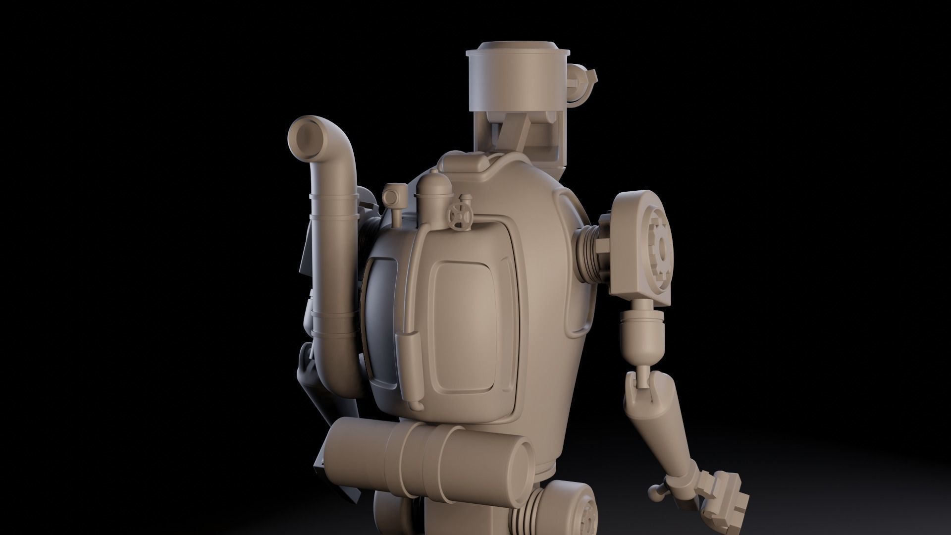 Pascal - Nier Automata 3D model 3D printable | CGTrader