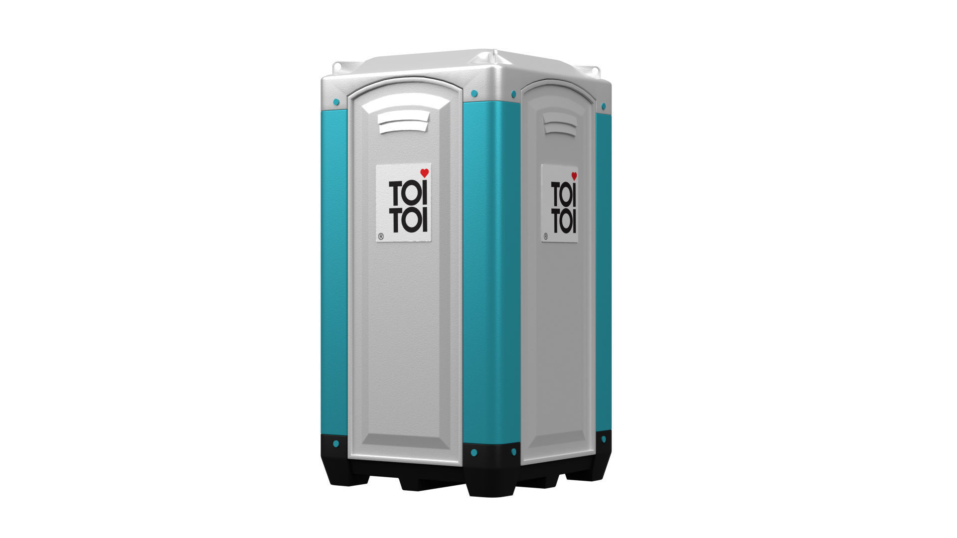 Toi Toi Portable Toilet 3D model | CGTrader
