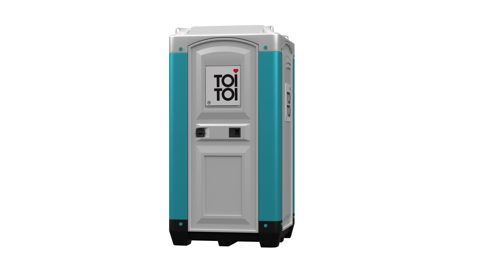 Toi Toi Portable Toilet 3D model | CGTrader