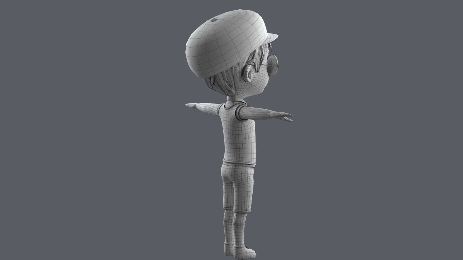 Cartoon Boy Rigged 3D model rigged | CGTrader