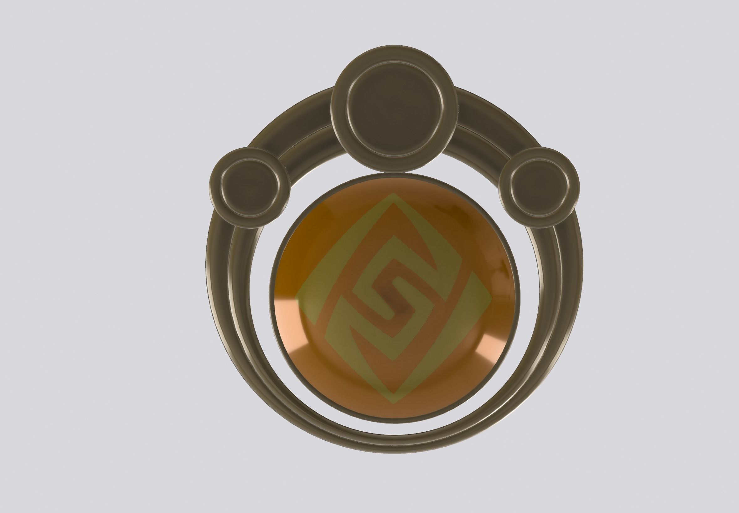 Inazuma Geo Vision Genshin Impact 3D model 3D printable | CGTrader