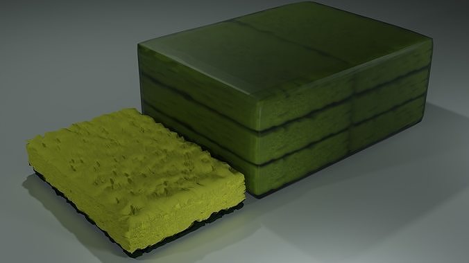 Sponge Package 3D model | CGTrader