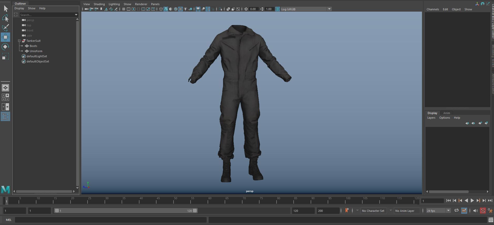 3D model SCIFI XOF Special Operations Uniform VR / AR / low-poly | CGTrader