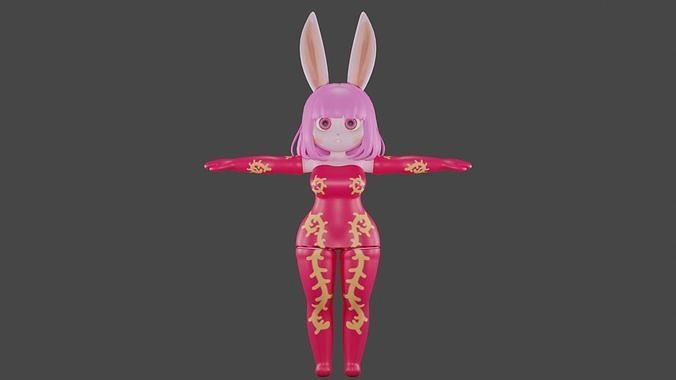 3D model MoChi MoChi VR / AR / low-poly | CGTrader