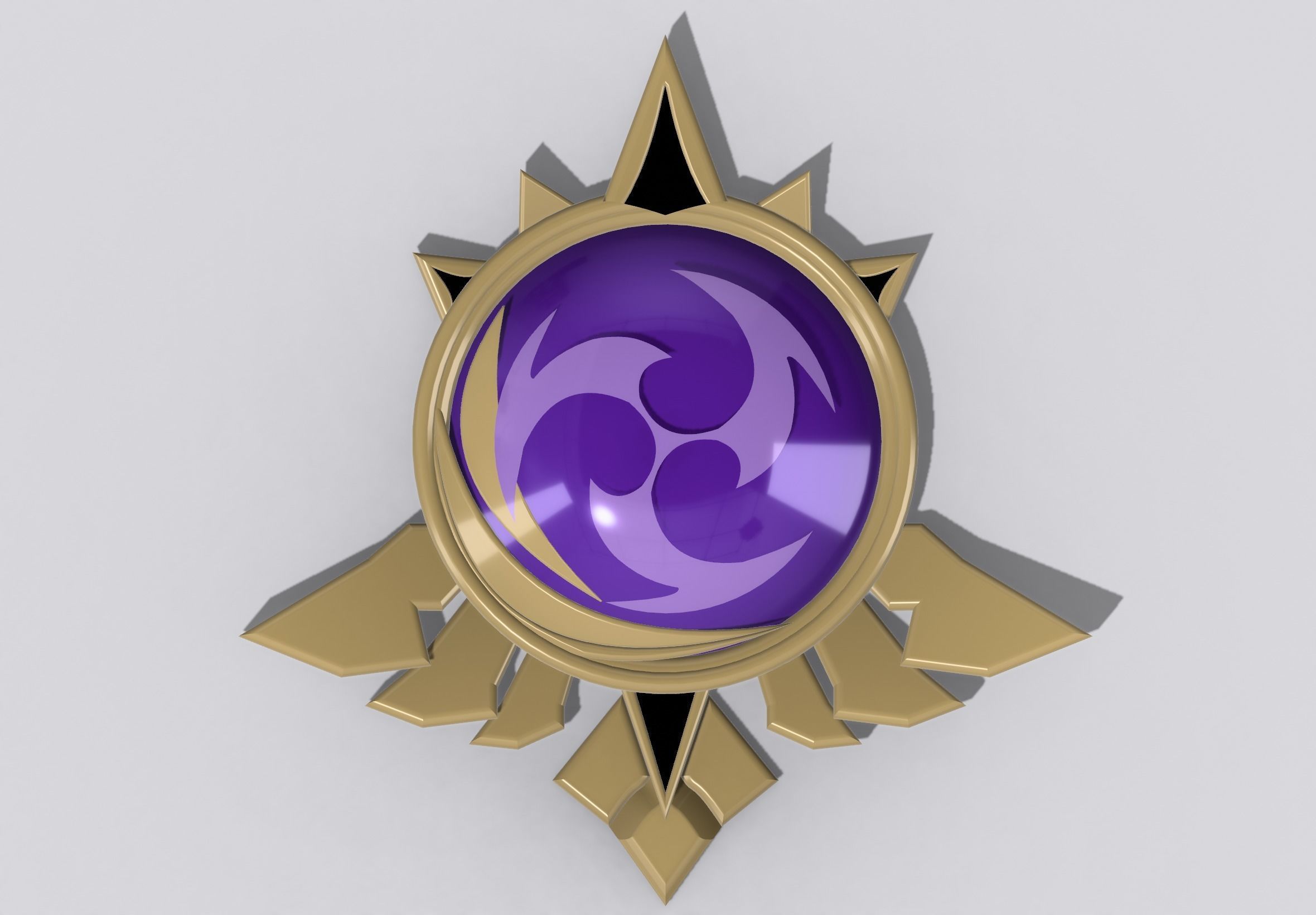 Mondstadt Visions Pack Genshin Impact 3D model 3D printable | CGTrader