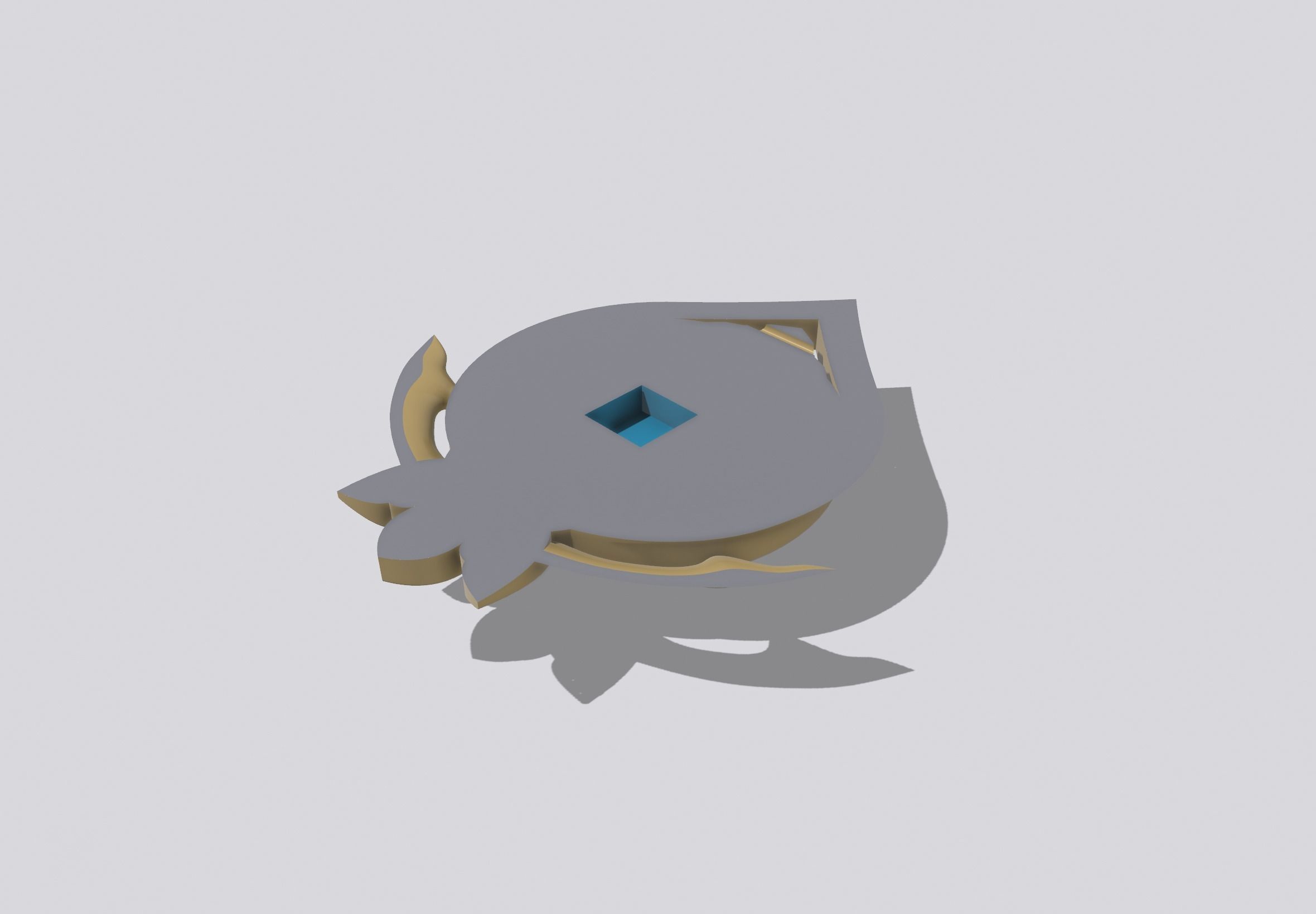 Sumeru Cryo Vision Genshin Impact 3D model 3D printable | CGTrader