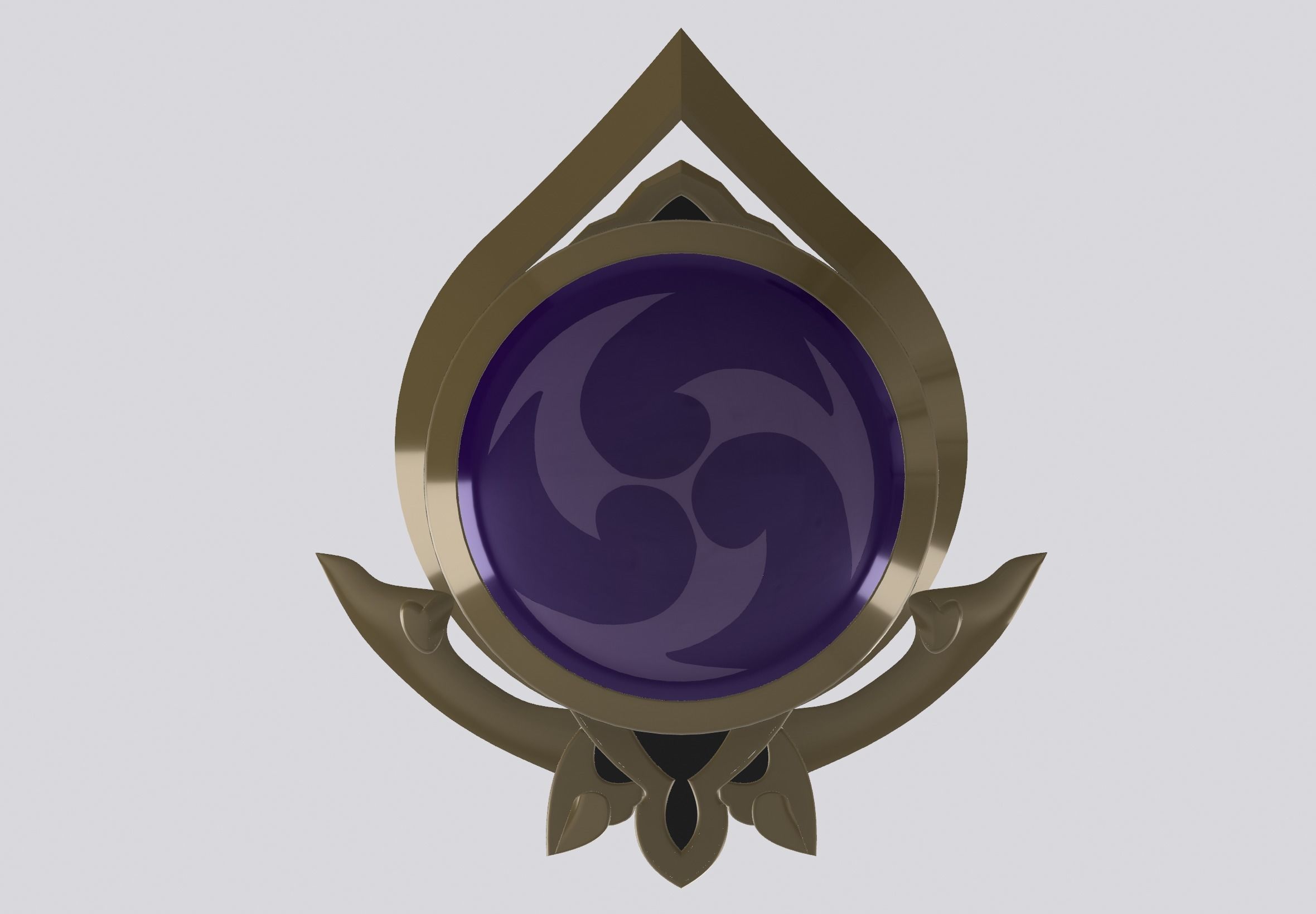 Sumeru Electro Vision Genshin Impact 3D model 3D printable | CGTrader