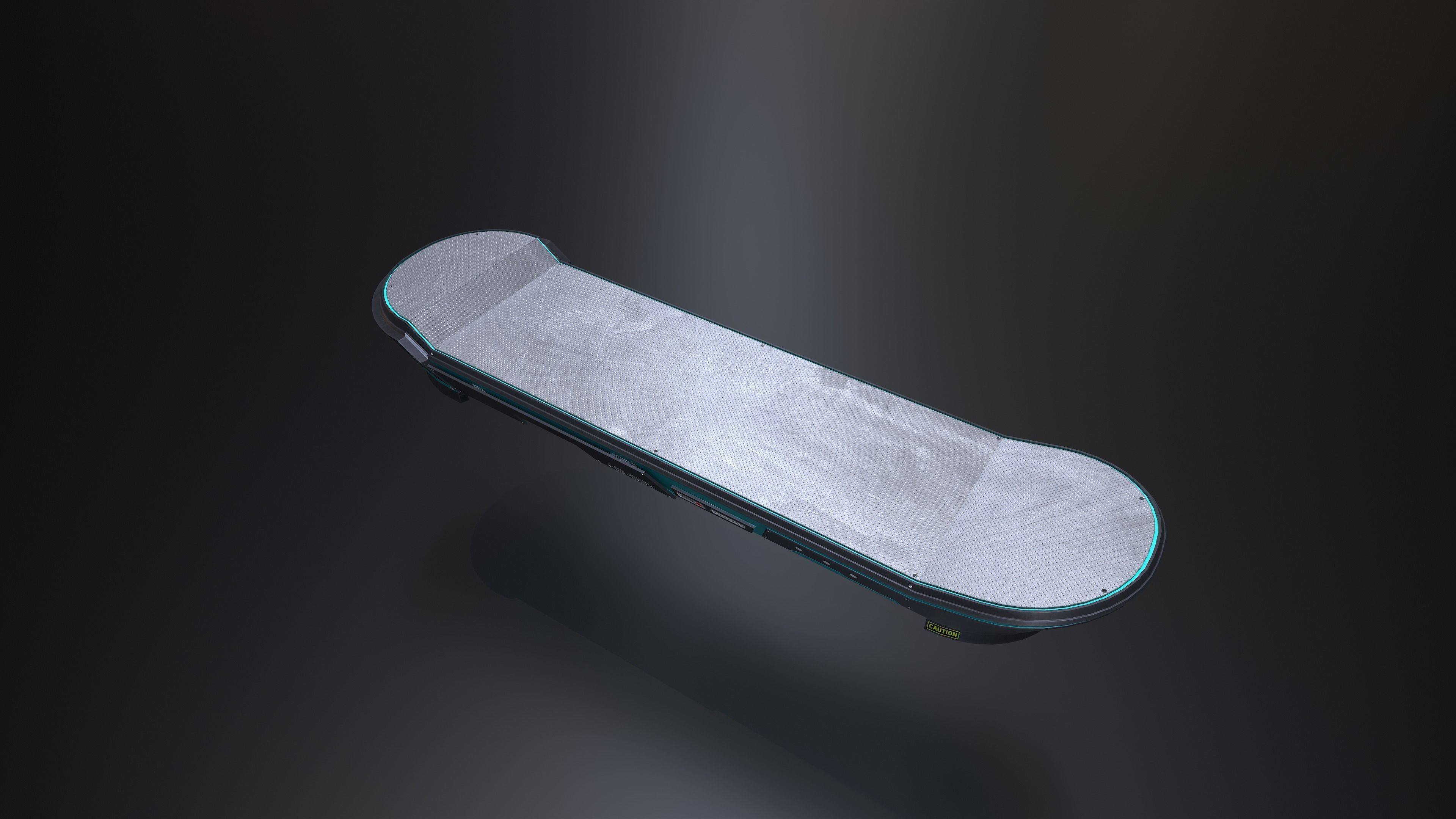 3D model Sci-Fi Hoverboard VR / AR / low-poly | CGTrader