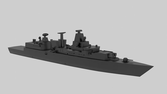 FGS Brandenburg - Model for small scale printing 3D model 3D printable ...