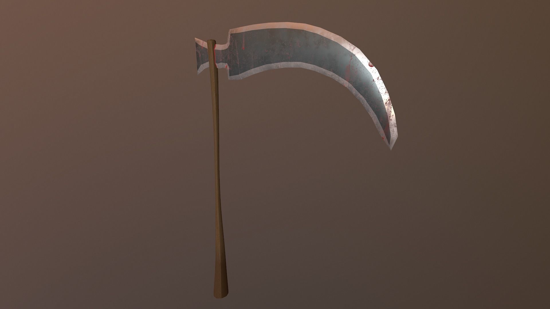 3D model Scythe - Sickle VR / AR / low-poly | CGTrader