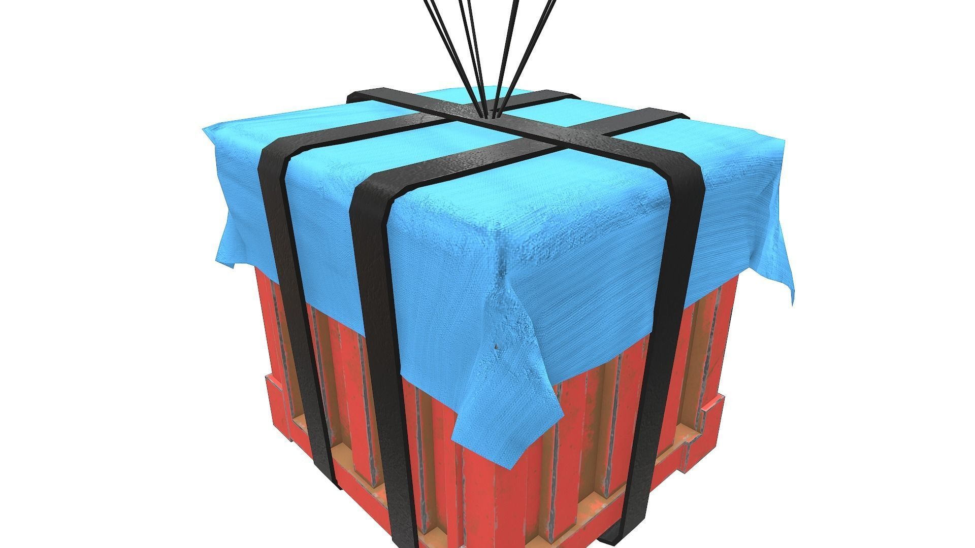 3D model Air Drop Boxes VR / AR / low-poly | CGTrader