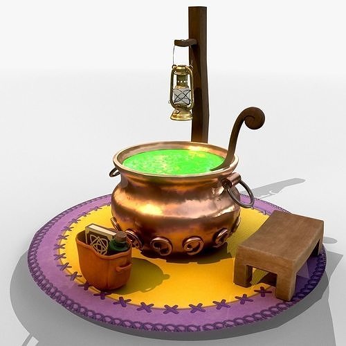 3D model Pot Model with PBR texture VR / AR / low-poly | CGTrader