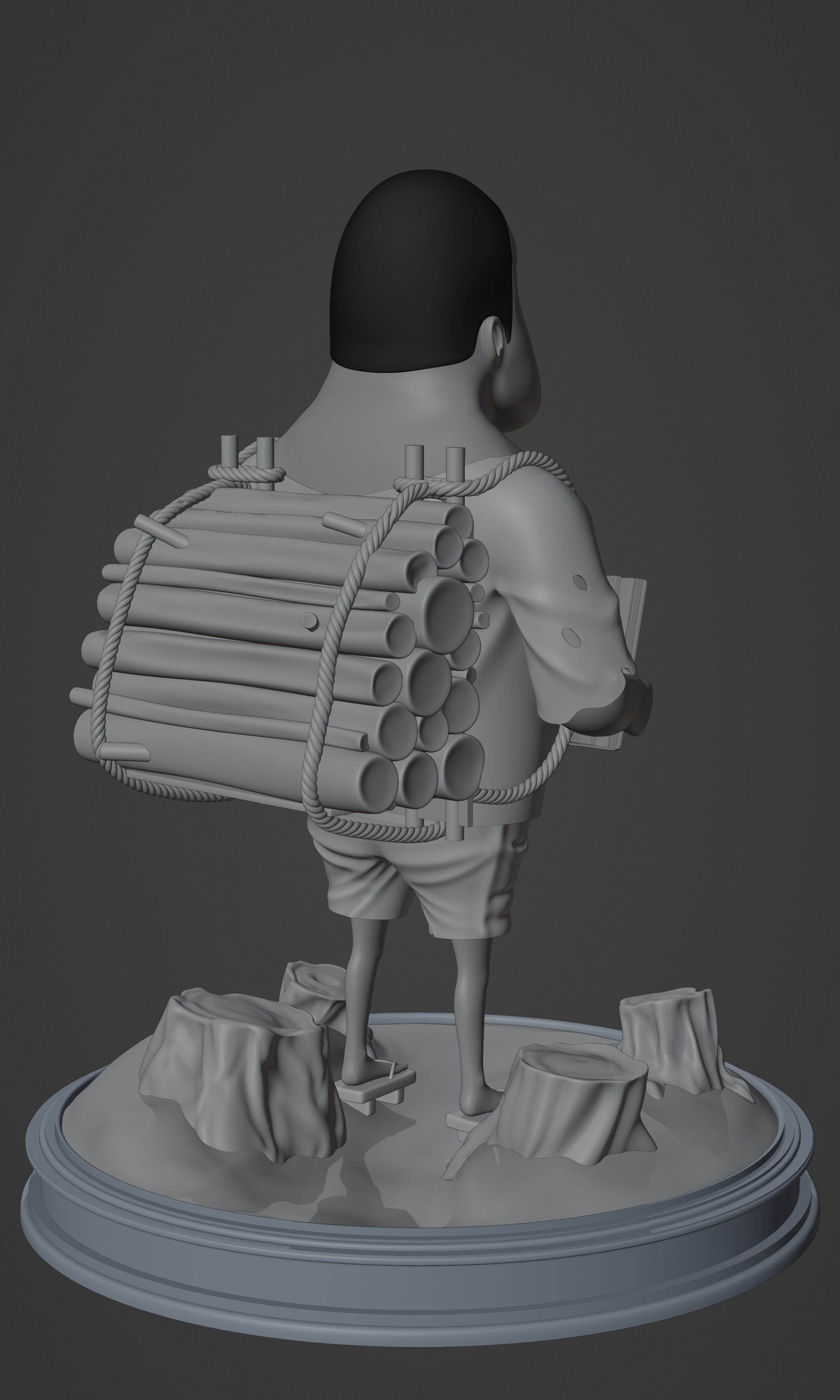 3D model BARTHOLOMEW KUMA KID VERSION ONE PIECE VR / AR / low-poly ...