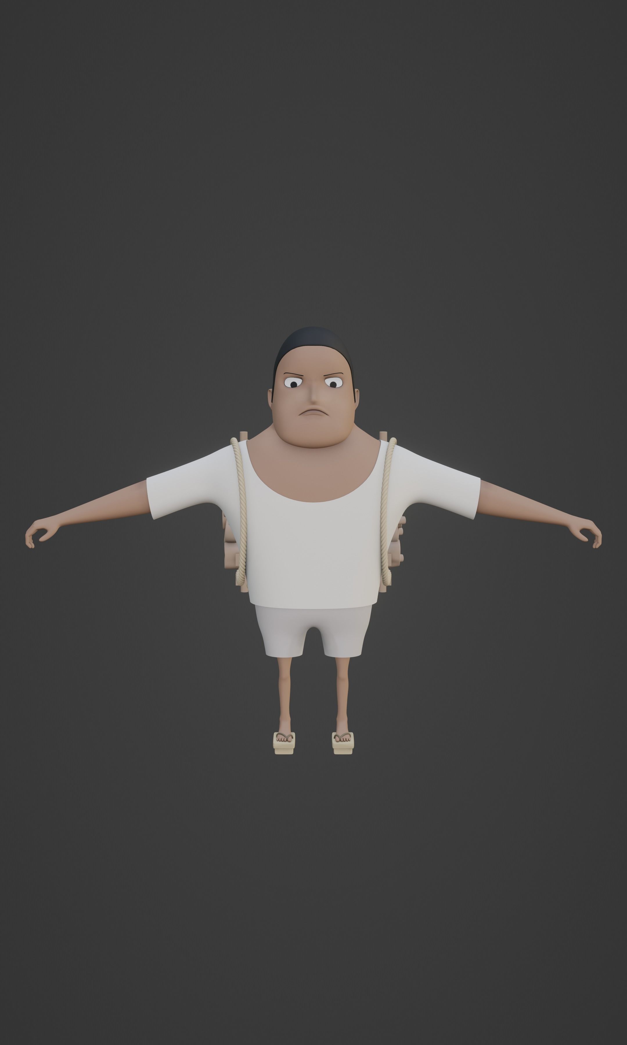 3D model BARTHOLOMEW KUMA KID VERSION ONE PIECE VR / AR / low-poly ...