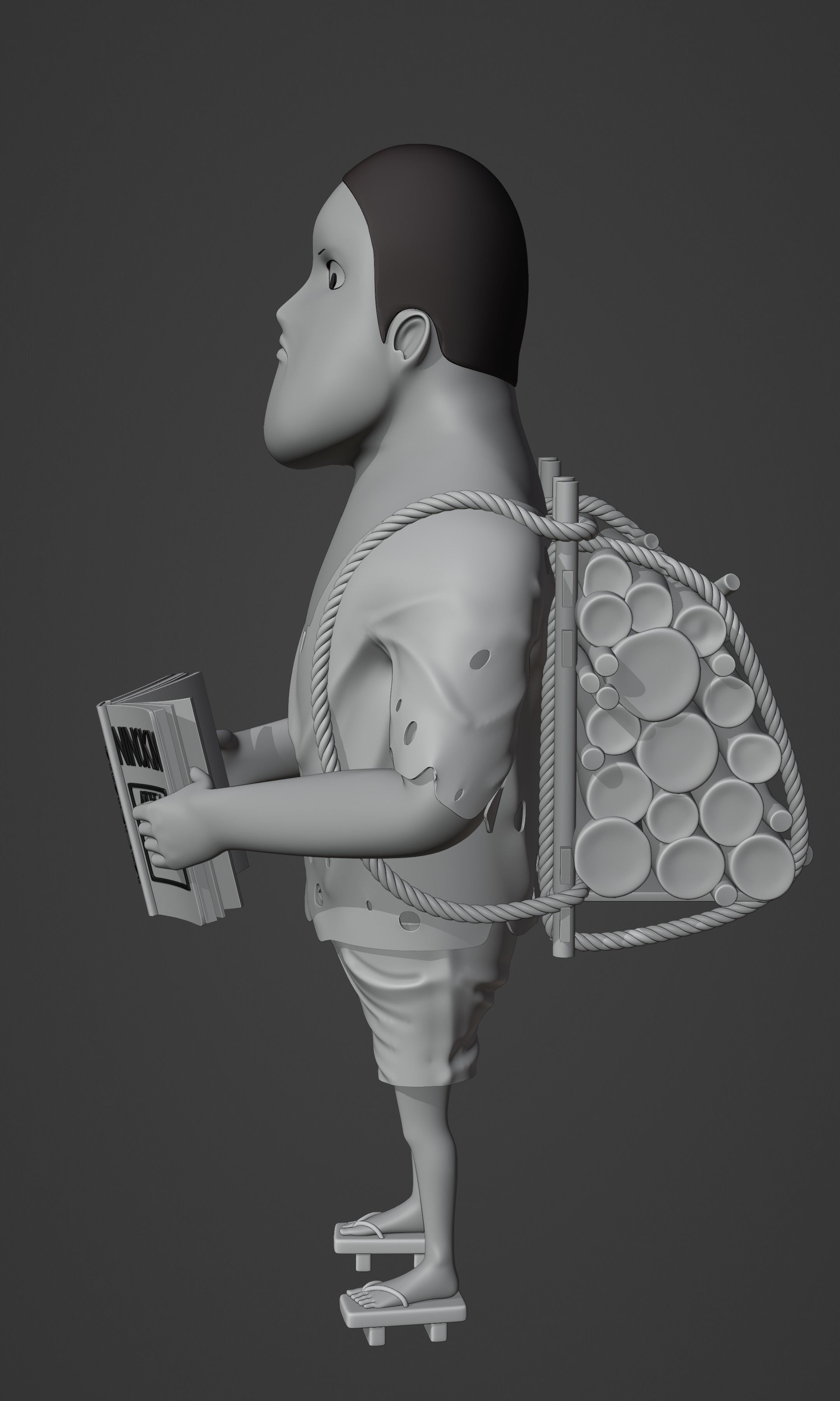 3D model BARTHOLOMEW KUMA KID VERSION ONE PIECE VR / AR / low-poly ...