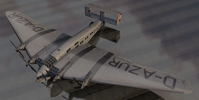 Junkers G-38 3D model | CGTrader