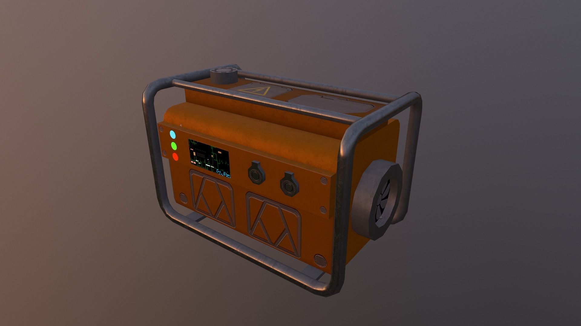 3D model Generator 01 VR / AR / low-poly | CGTrader