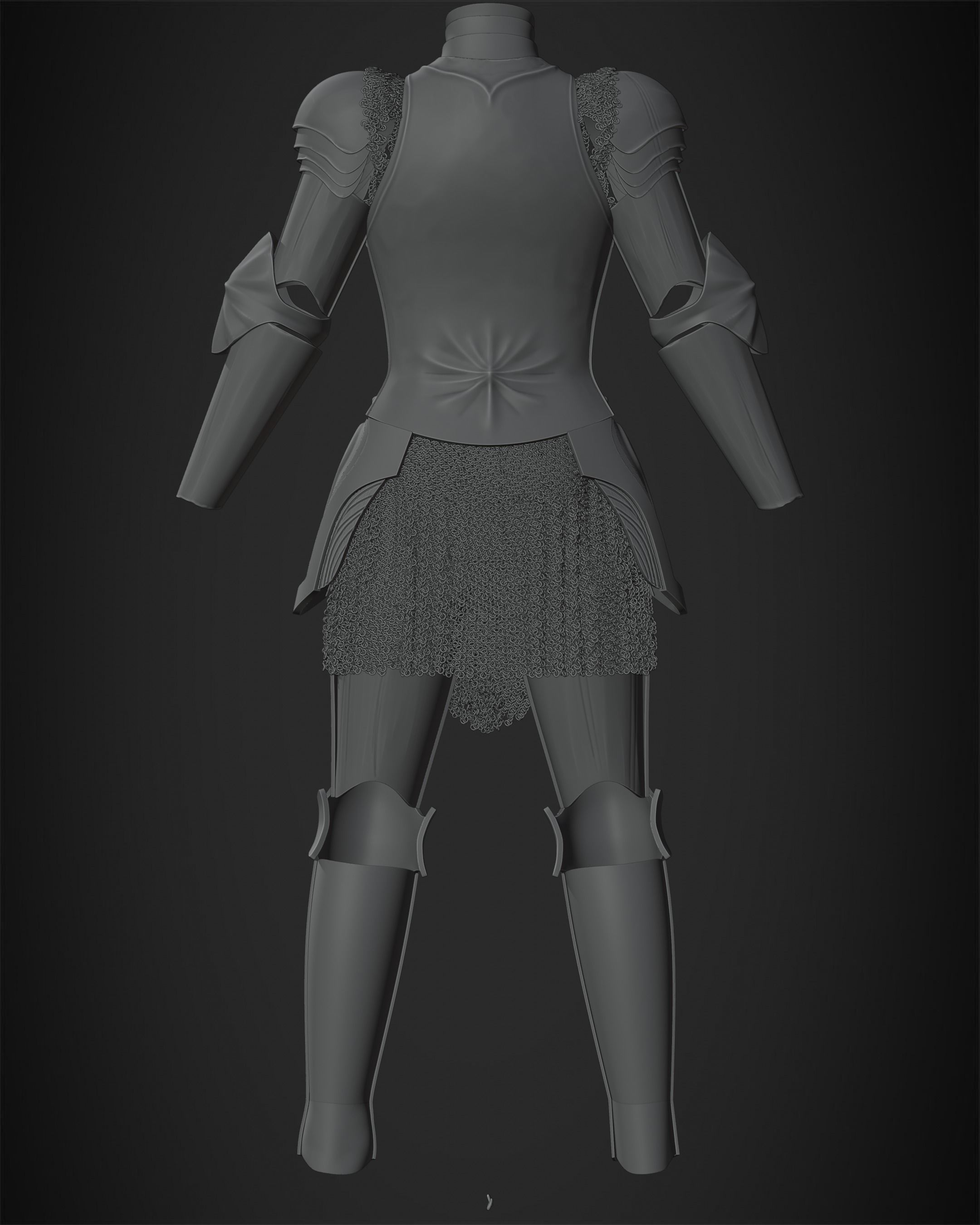 LOTR Galadriel Numenor Armor for Cosplay 3D model 3D printable | CGTrader