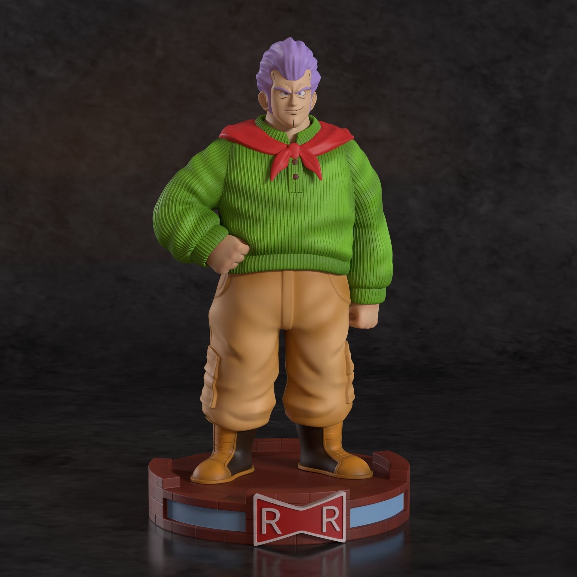 General White STL 3D model 3D printable | CGTrader