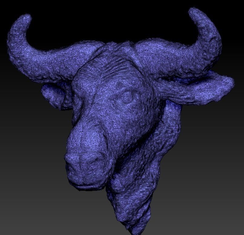 gnu head bust 3D model 3D printable | CGTrader