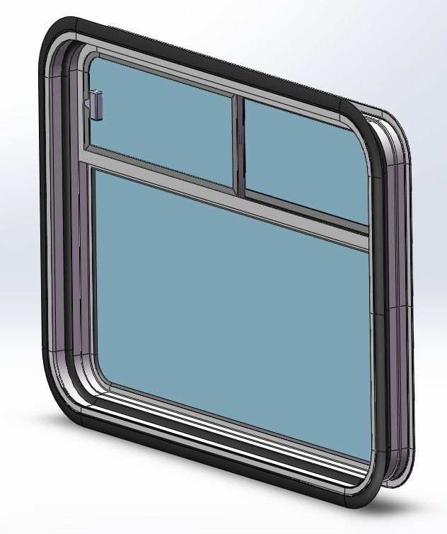 window in car 3D model rigged | CGTrader