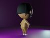 3D model POP SMOKE BOY LOWPOLY HIPHOP CHARACTER CHIBI VR / AR / low ...