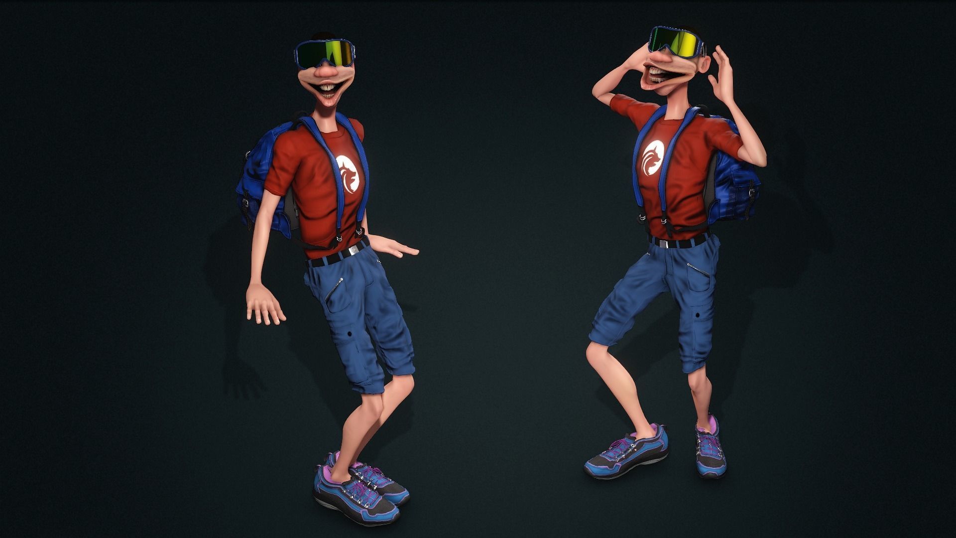 Dame Tu Cosita High quality character full Rigged and Animated 3D model ...